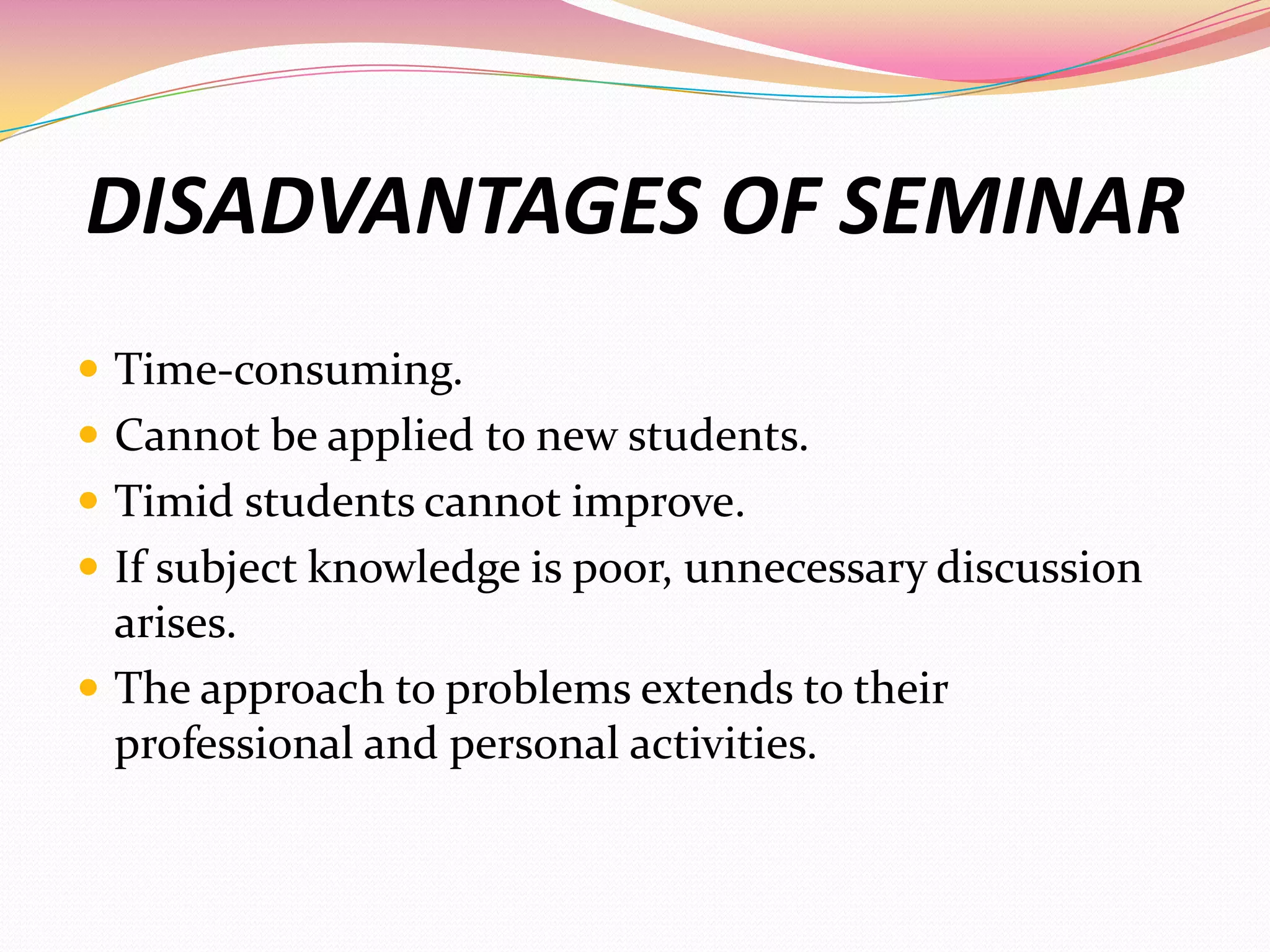 Ppt on seminar | PPTX