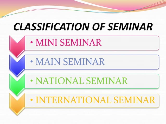 Ppt on seminar | PPTX