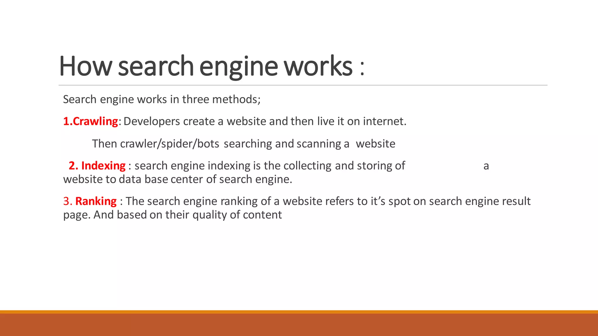 Search Engine Optimization | PPT