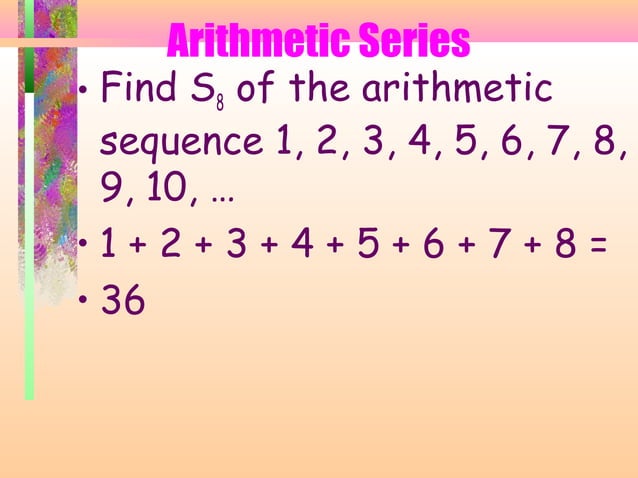 Ppt on sequences and series by mukul sharma | PPT | Chemistry | Science