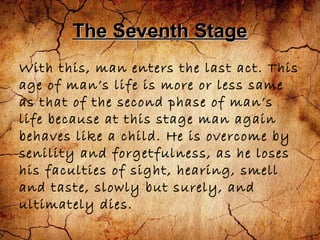 Ppt on seven ages | PPT