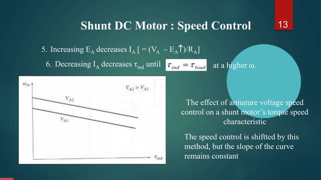 PPT on Shunt DC Motor Construction and Working | PPT