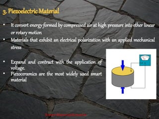 Smart materials (actuator) | PPTX