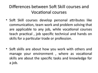 ppt on soft skill courses , a presentation | PPTX