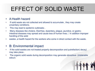 Ppt on solid waste managment | PPTX
