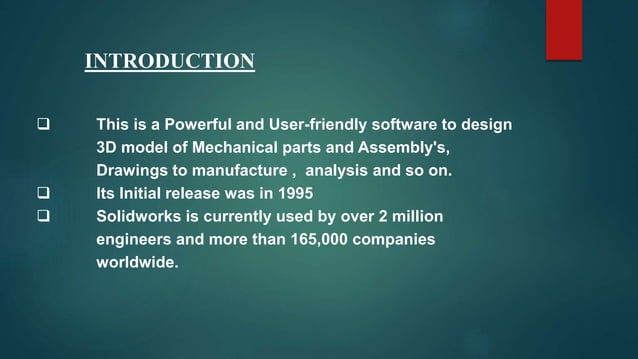 solidworks | PPT | Free Download