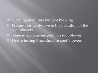 ppt on Air Pre Heater soot blower in thermal power plant.pptx