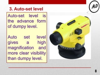 Special Instruments in Surveying | PPT