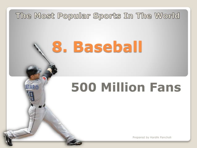The Most Popular Sports of The World | PPTX