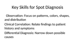 PPT ON SPOT DIGNOSIS.pptxPPT ON SPOT DIGNOSIS.pptx