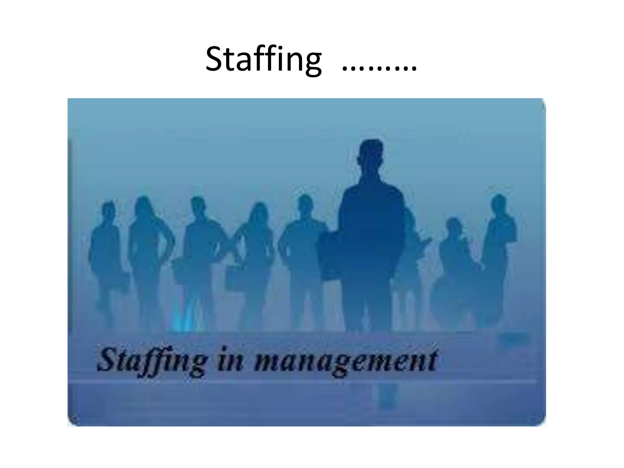 PPT ON STAFFING ( Staffing function ) | PPTX | Human Resources | Business