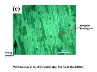 PPT on Stainless steels by Dr. R. Narayanasamy | PPTX