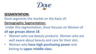 Ppt on stp of dove | PPTX