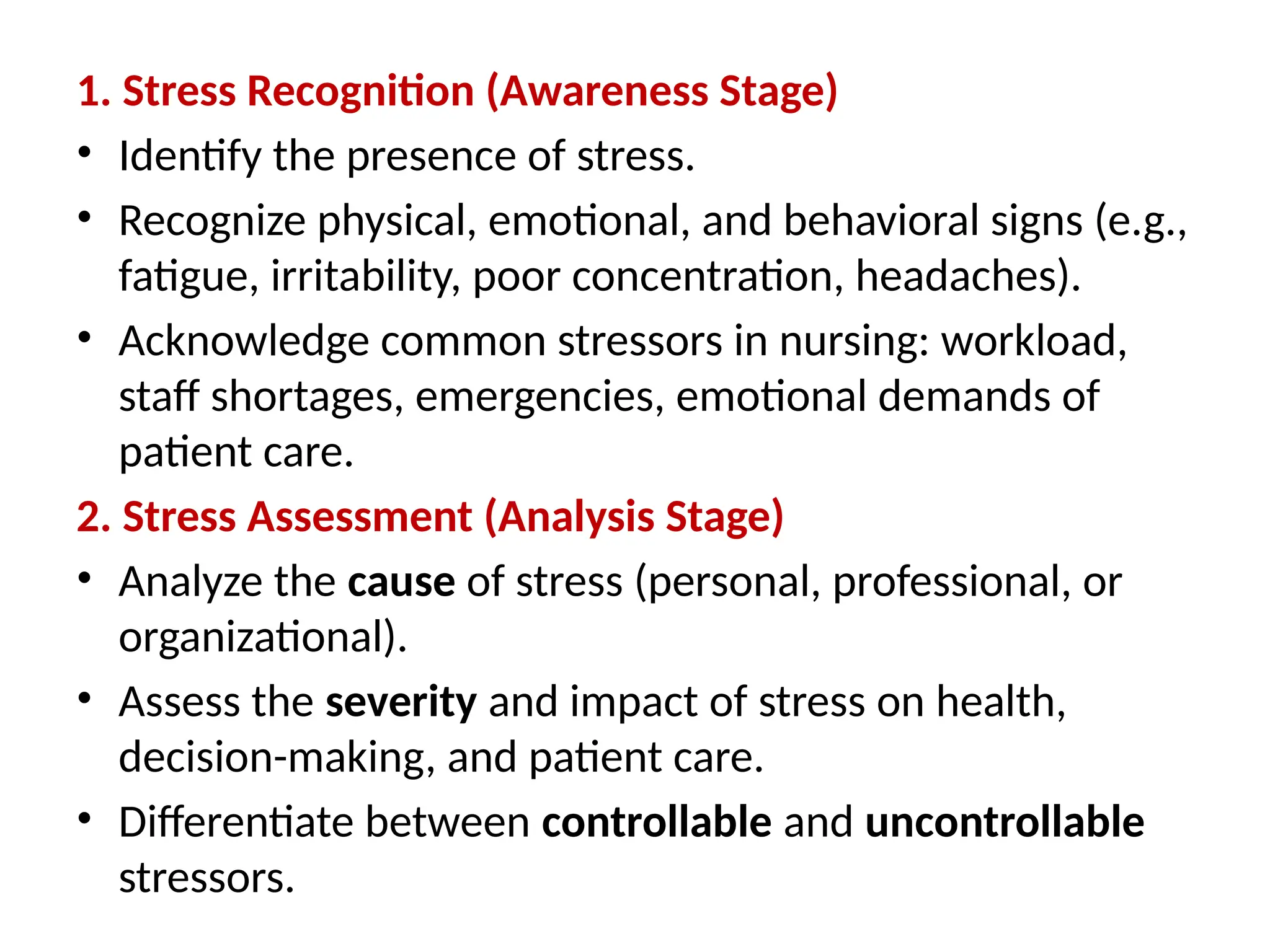 PPT on stress management.pptxDefine Stress and Stress Management ...