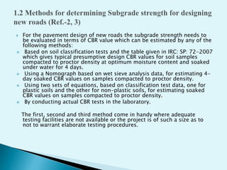 PPT ON SUBGRADE.pptx | Geology | Science
