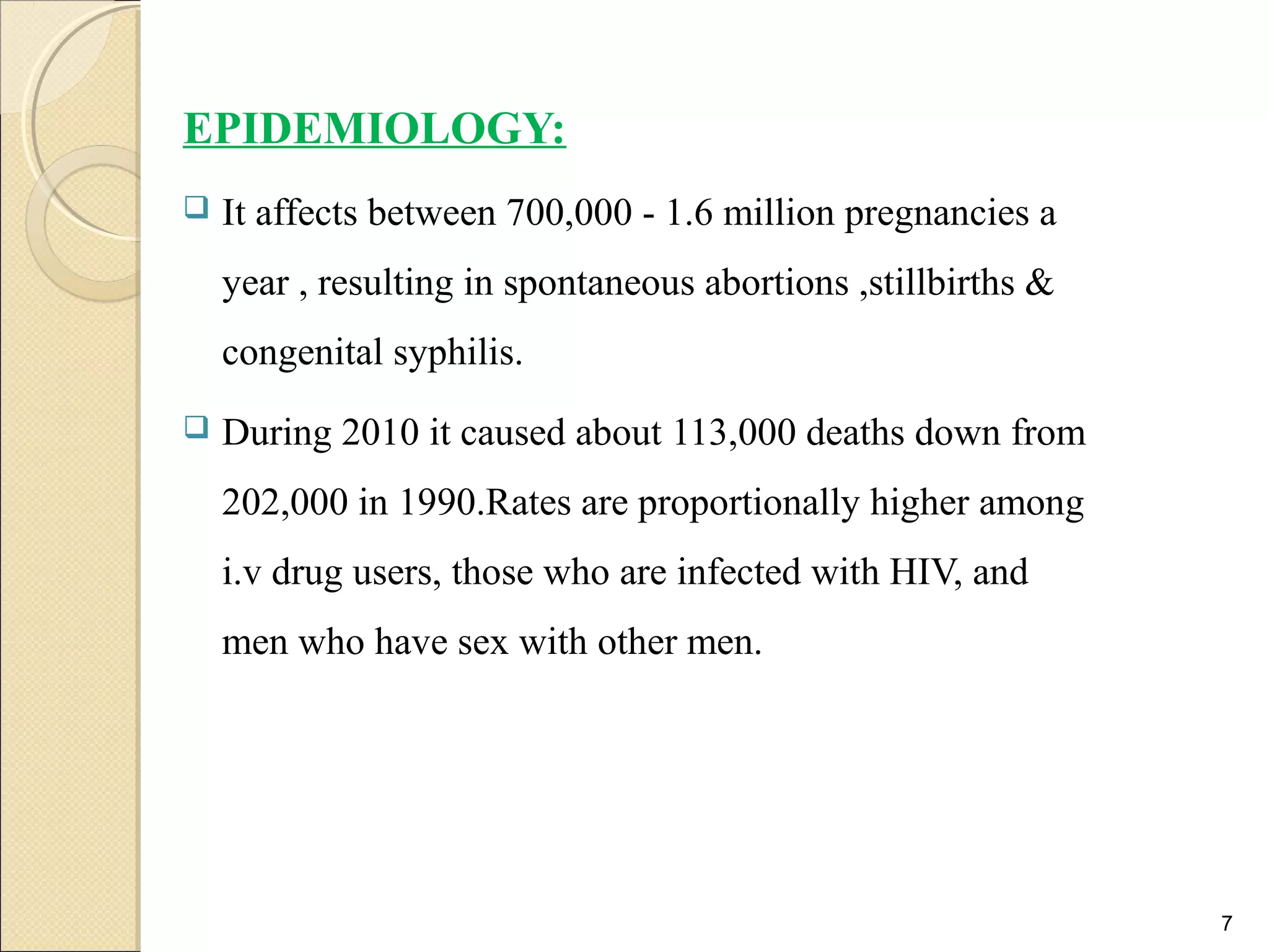 Syphilis | PPT