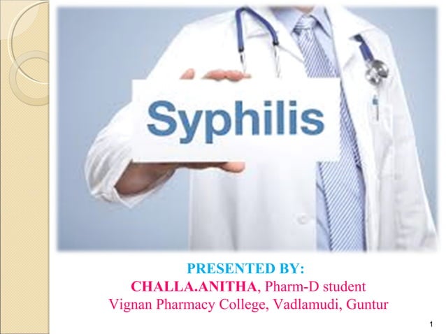 Syphilis | PPT | Infectious Diseases | Diseases and Conditions