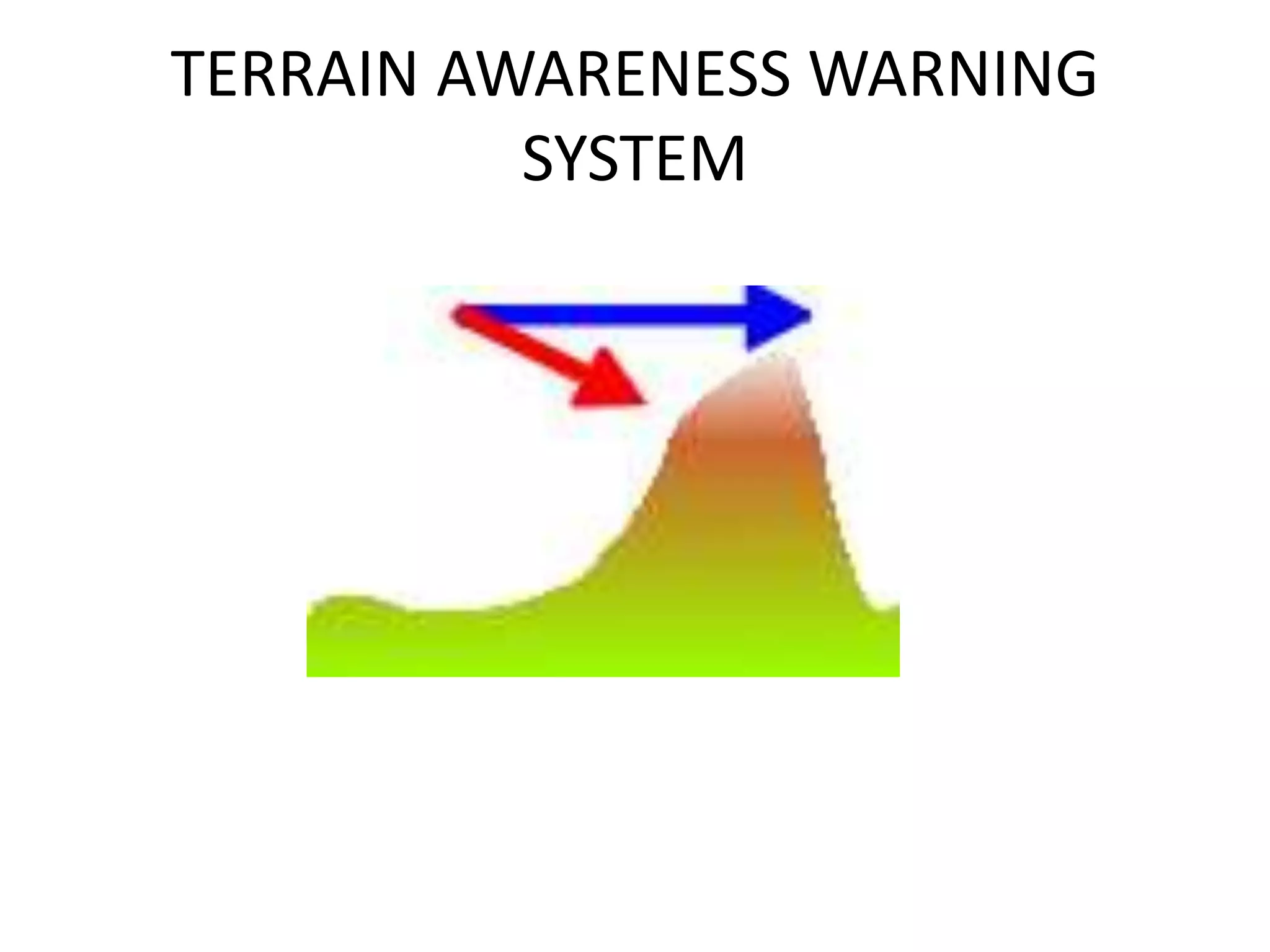Ppt on terrain awareness warning system | PPTX