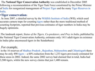 Tiger Conservation by Green Yatra | PPTX