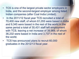 Ppt on tcs | PPT