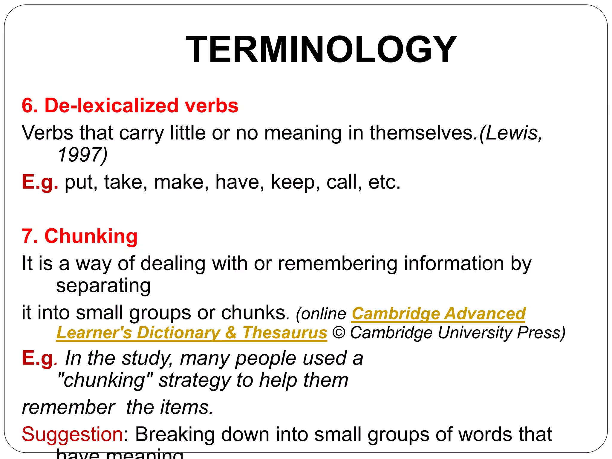 Teaching English vocabulary and grammar (by Desire Noumi T.) | PPT