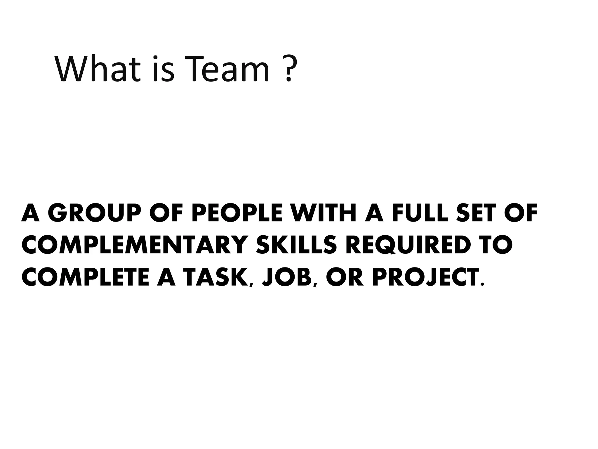 Team Management skills | PPTX