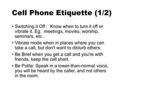 PPT ON TELEPHONE ETIQUETTE.pptx