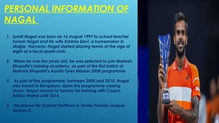 PPT ON TENNIS PLAYERS BY GURKAMAL SINGH IX B.pptx