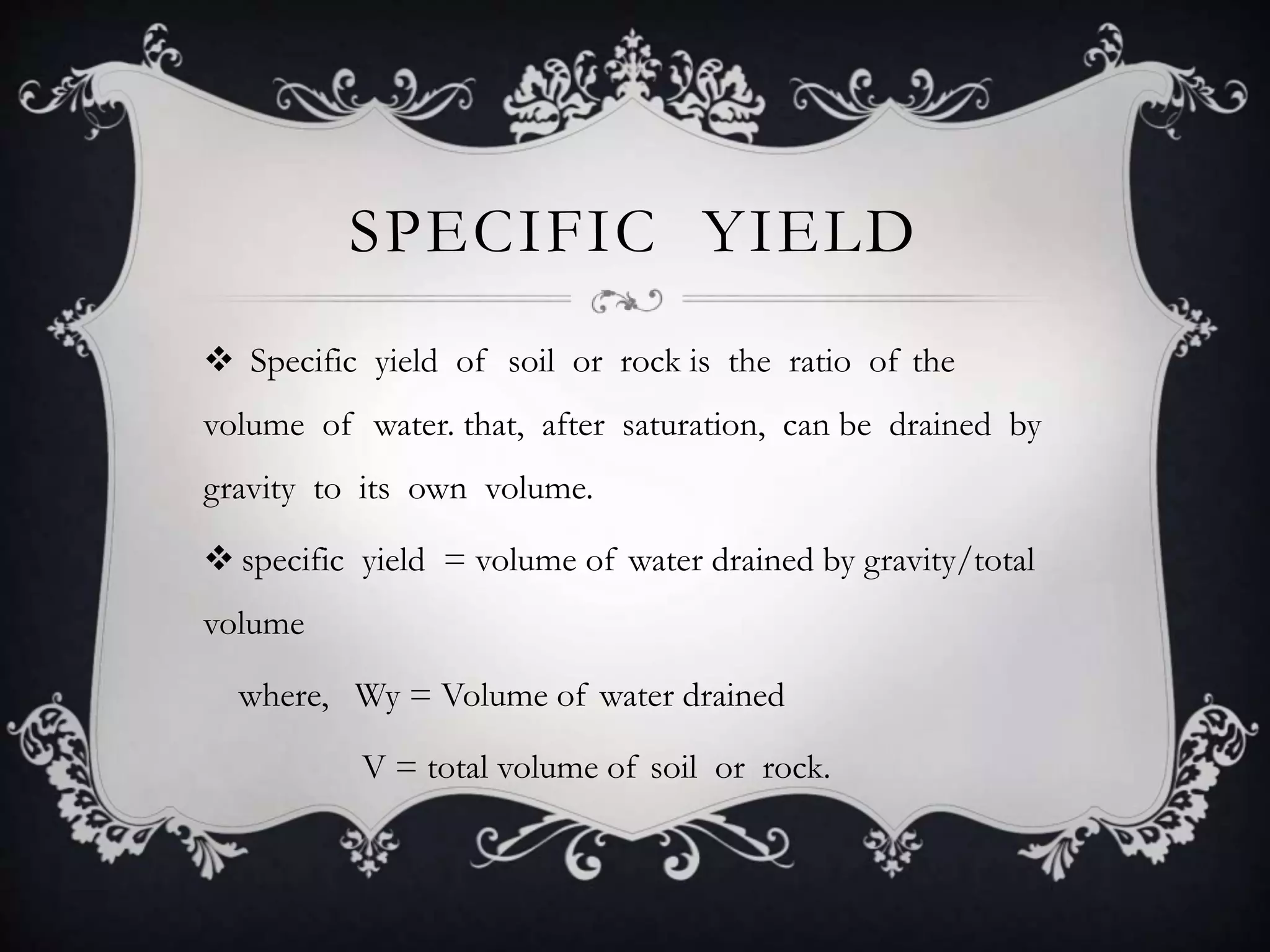 Ppt on terminology of ground water | PPTX