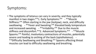 PPT on Tetanus by Zeeshan Mohammad….pptx