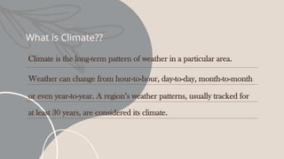 PPT on 'The Biology of the climate change' By Parthiv Sabhadiya(JNV ...