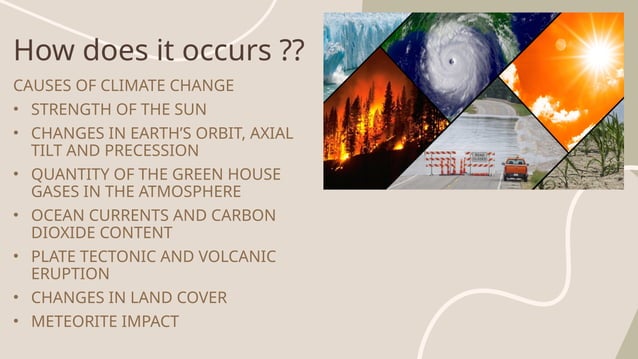 PPT on 'The Biology of the climate change' By Parthiv Sabhadiya(JNV ...