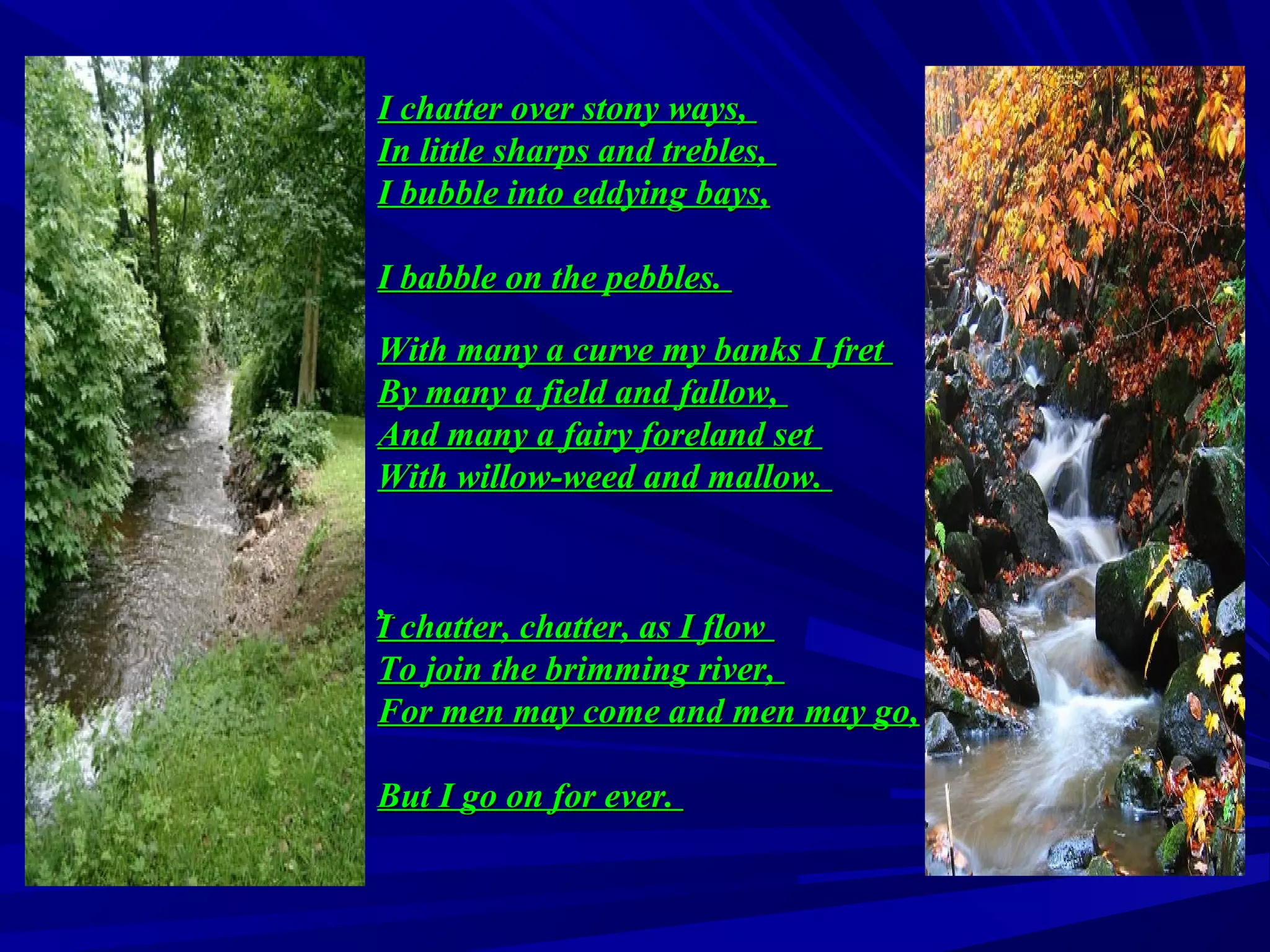 Ppt on the brook | PPT