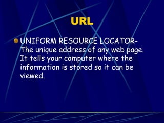 PPT on The Internet.ppt