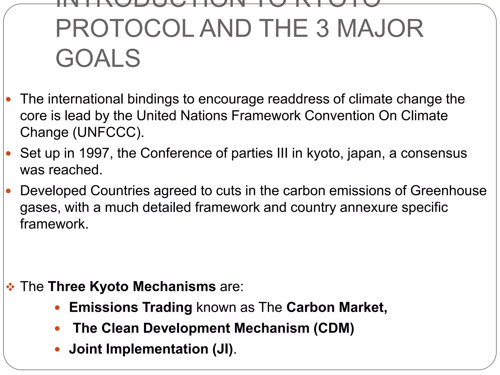 The Kyoto Protocol | PPTX