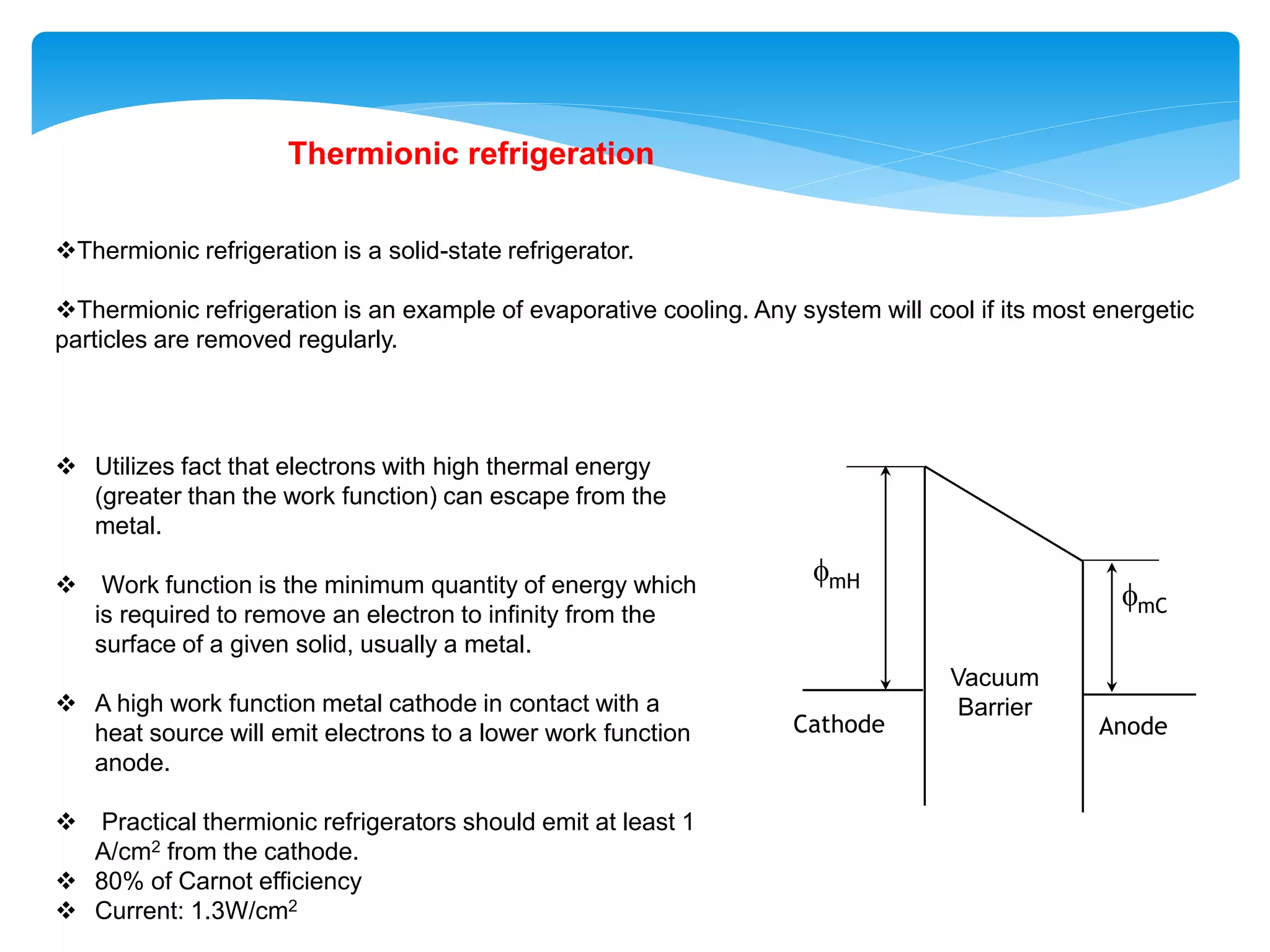 Presentation on thermionic converter for direct energy conversion | PPTX