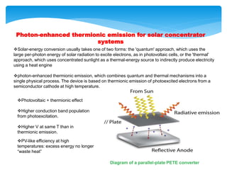 Presentation on thermionic converter for direct energy conversion | PPTX