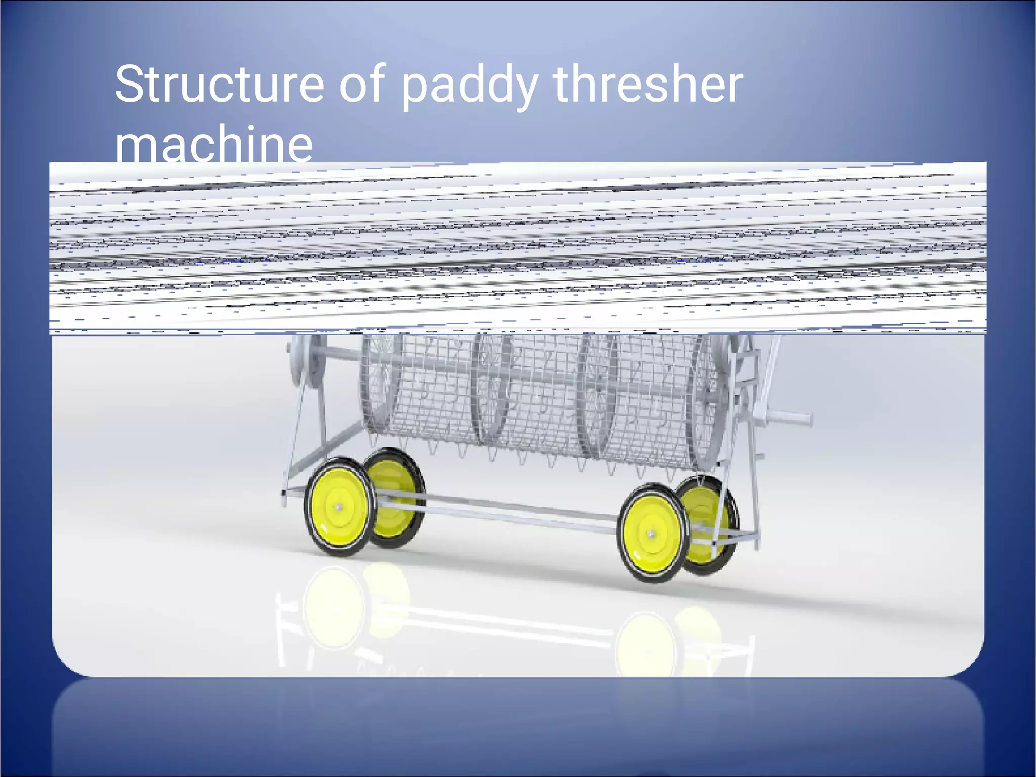 Presentation on thresher machine | PPT