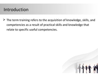 Ppt on training& development of employee | PPT
