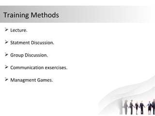 Ppt on training& development of employee | PPT