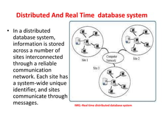 Ppt on transaction schduling in distributer real time database system(seminaar) | PPT