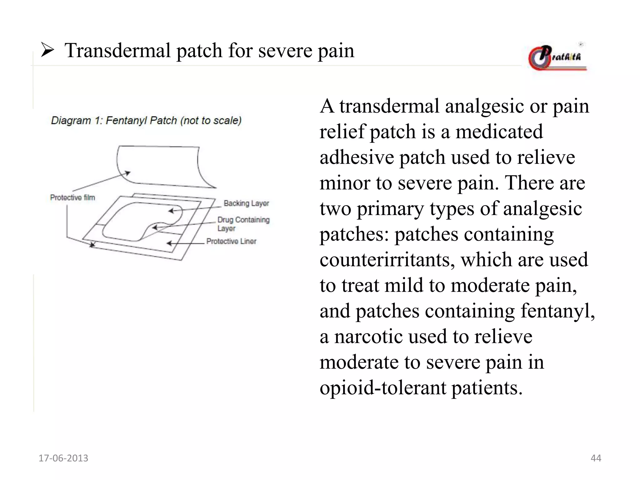 Ppt on transdermal | PDF