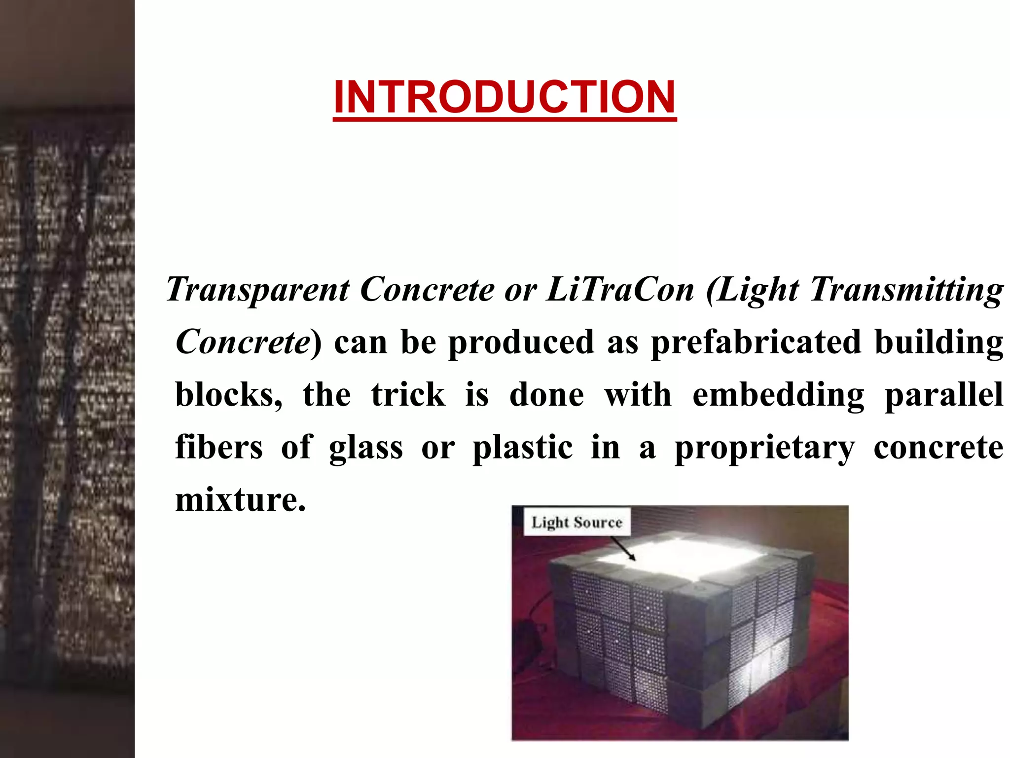 PPT on transparent concrete.pptx