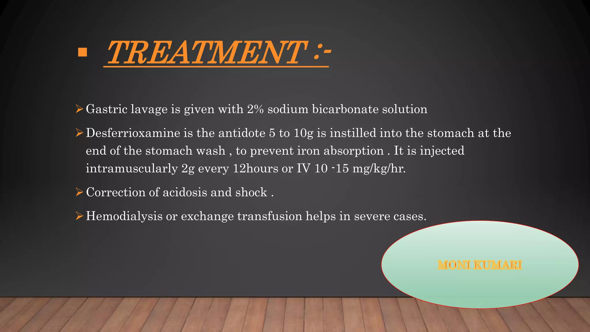 Ppt on treatment of poisoning (1) | PPTX
