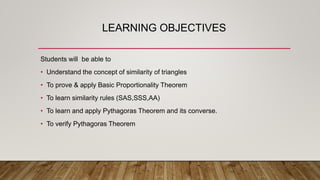 Ppt on triangles class x made my jatin jangid | PPTX