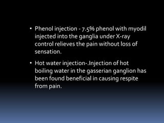Presentation on Trigeminal Neuralgia | PPTX