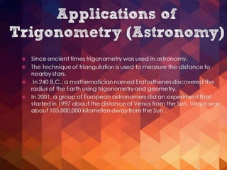 PPT on Trigonometric Functions. Class 11 | PPTX