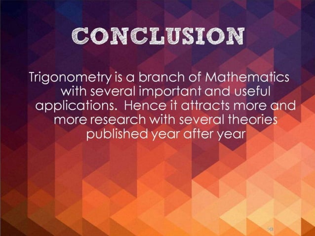 PPT on Trigonometric Functions. Class 11 | PPTX | Physics | Science