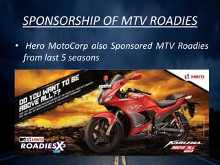 Advertising strategy of two wheeler industry | PPTX