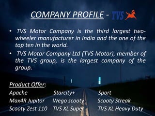 Advertising strategy of two wheeler industry | PPTX